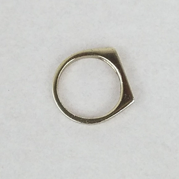 Cellini | Jewelry | Cellini Sterling Silver Modern Cutout Ring | Poshmark